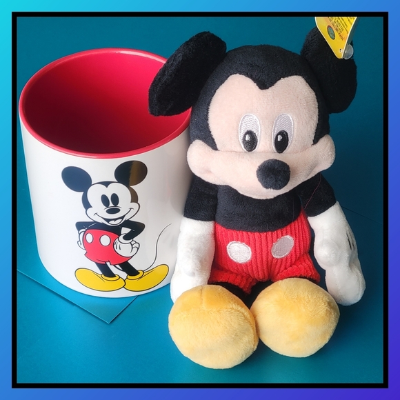 Disney | Other | Disney Mickey Mouse 6oz Mug With A Mini Mickey Mouse ...